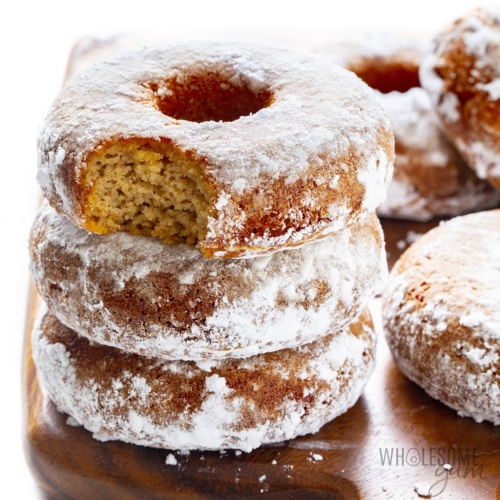 Sugar-Free Keto Donuts Recipe (So Easy!) - Wholesome Yum