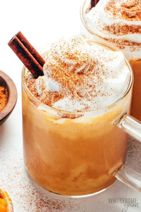 Pumpkin Spice Latte (Extra Creamy) - Wholesome Yum