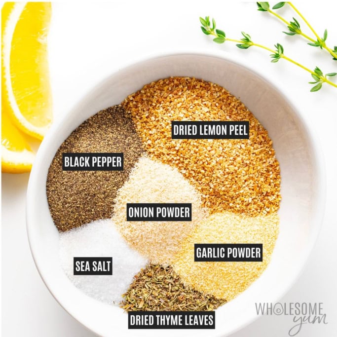 Lemon Pepper Seasoning (5-Min Recipe) - Wholesome Yum