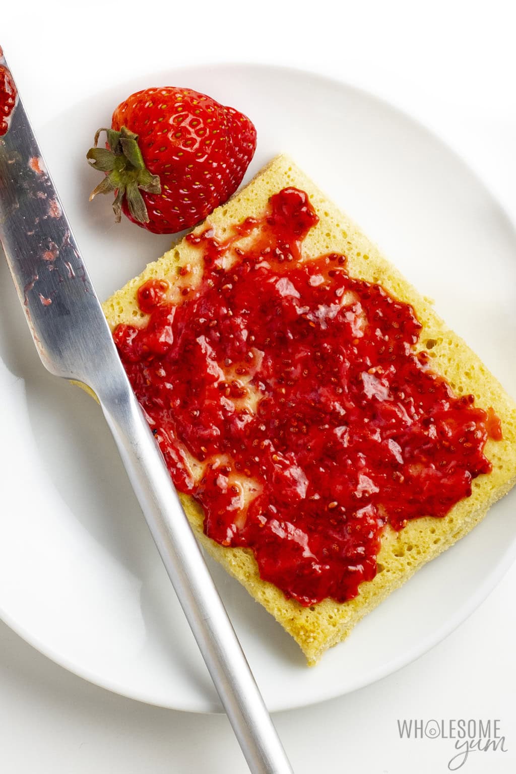 Sugar Free Jam (Strawberry) - Wholesome Yum