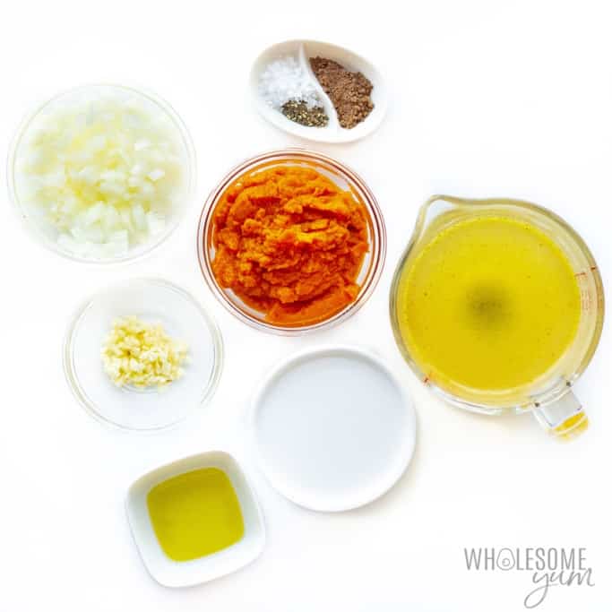 Creamy Pumpkin Soup Recipe (30 Minutes!) | Wholesome Yum