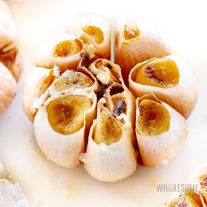 Roasted Garlic Recipe (How To Roast Garlic) - Wholesome Yum