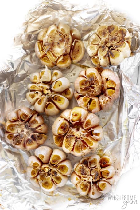 Oven Roasted Garlic - Wholesome Yum