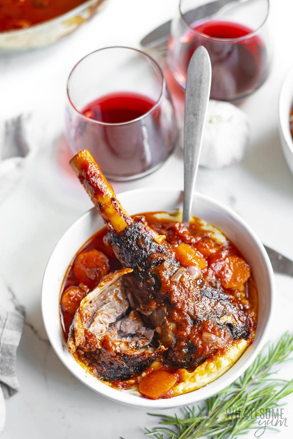 Lamb Shank Recipe (Easy & Fall-Apart Tender) - Wholesome Yum