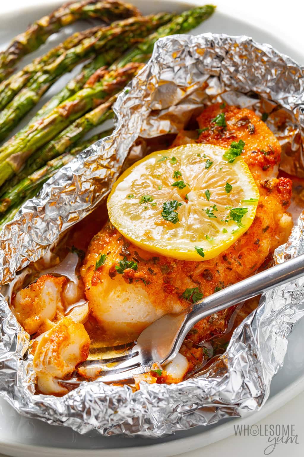 Grilled Cod (5 Ingredients) - Wholesome Yum