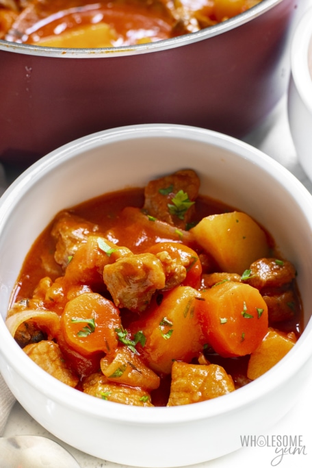 Pork Stew Recipe (Easy & Hearty!) - Wholesome Yum