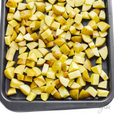 Oven Roasted Potatoes (Crispy & Easy!) - Wholesome Yum
