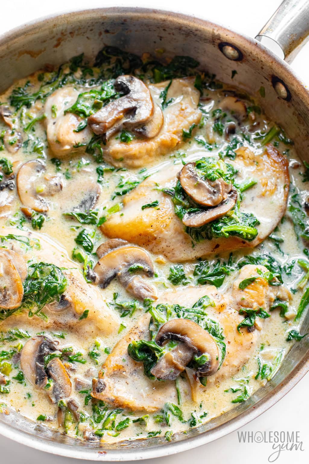 Chicken Florentine (30-Min Recipe) - Wholesome Yum