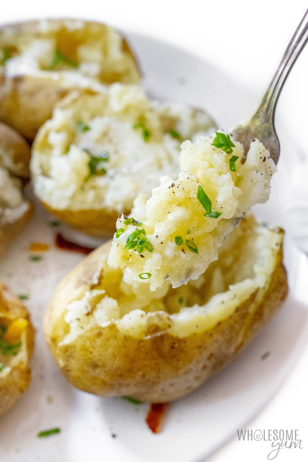 Instant Pot Baked Potatoes - Wholesome Yum
