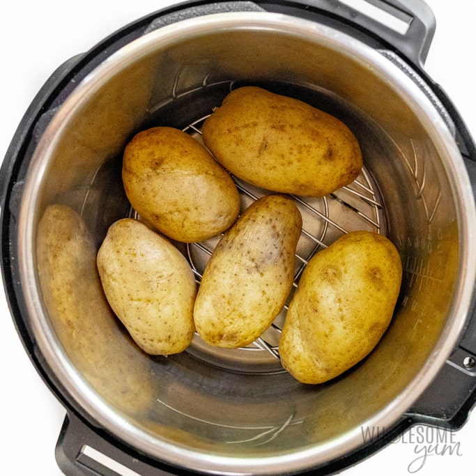 Instant Pot Baked Potatoes - Wholesome Yum