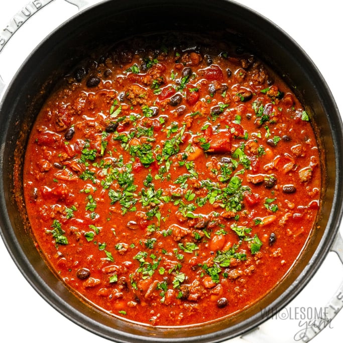 Easy Chili Recipe (Award Winning!) - Wholesome Yum