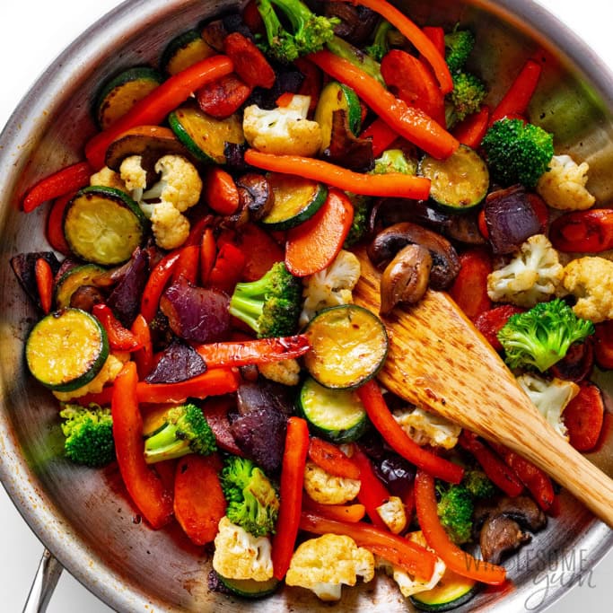 Sauteed Vegetables Recipe (20 Minutes!) - Wholesome Yum