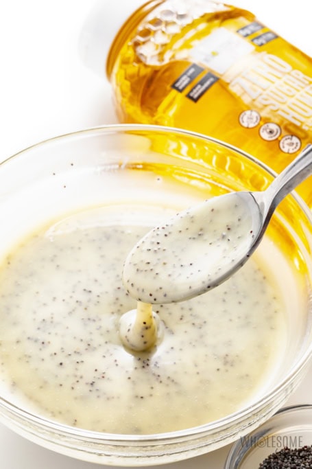 Poppy Seed Dressing - Wholesome Yum