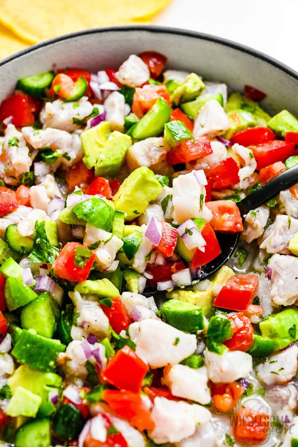 Ceviche Recipe (Easy & Flavorful) - Wholesome Yum