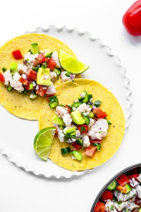 Ceviche Recipe (Easy & Flavorful) - Wholesome Yum
