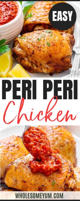 Peri Peri Chicken - Wholesome Yum