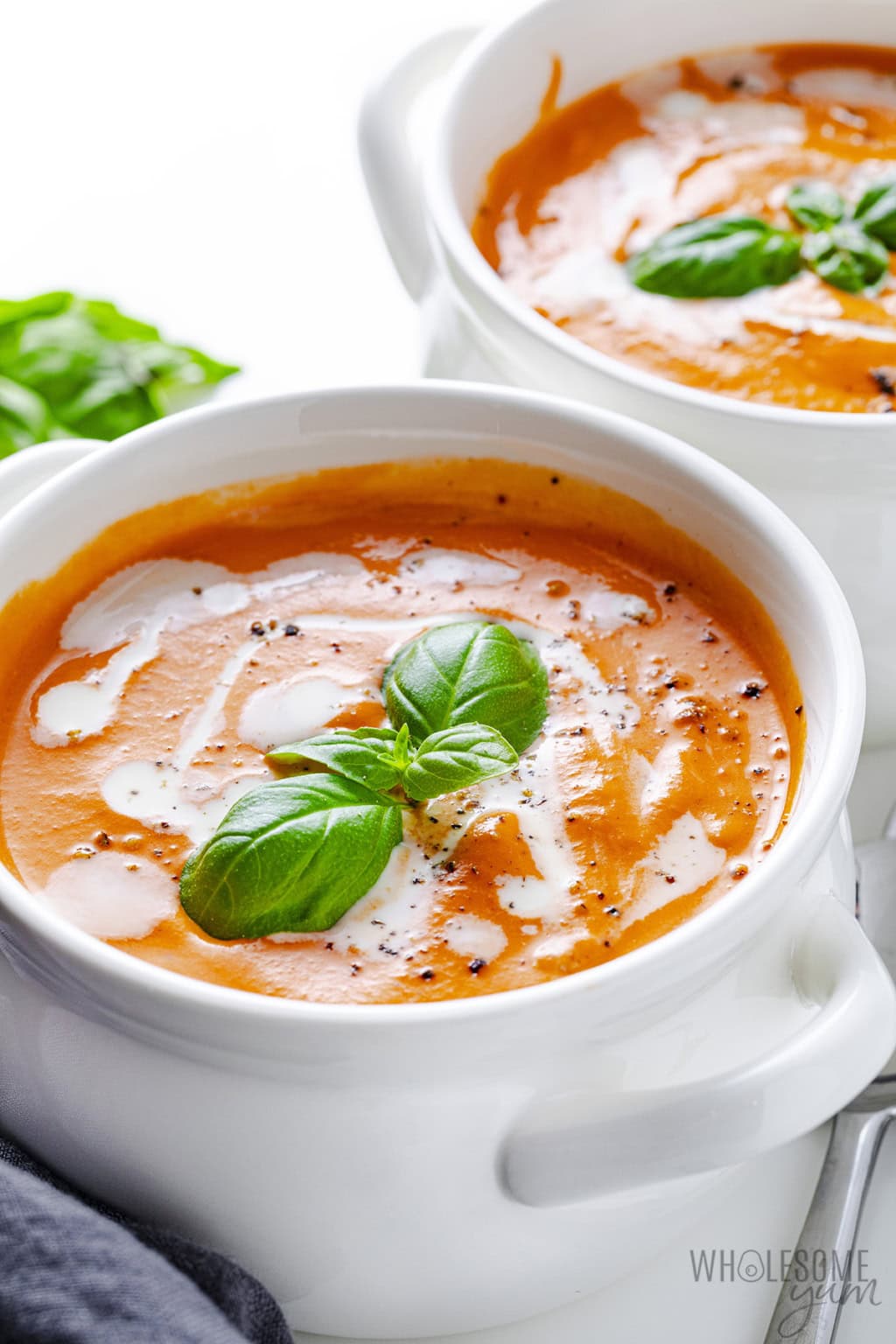 Tomato Bisque (Easy Recipe) - Wholesome Yum