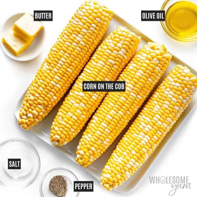 Air Fryer Corn On The Cob (Fresh Or Frozen) - Wholesome Yum