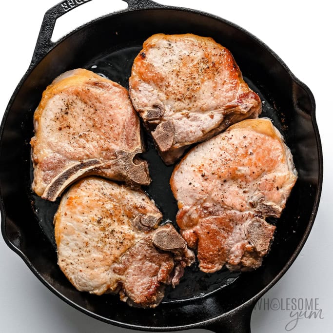 Crock Pot Pork Chops - Wholesome Yum