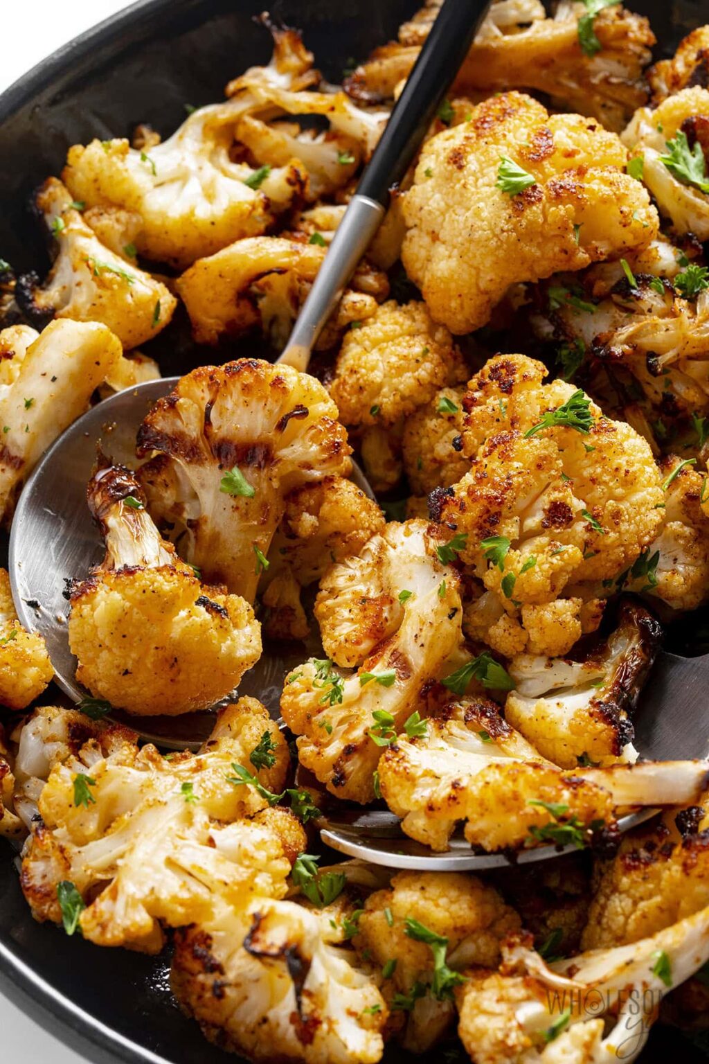 Grilled Cauliflower (Tender & Browned) - Wholesome Yum