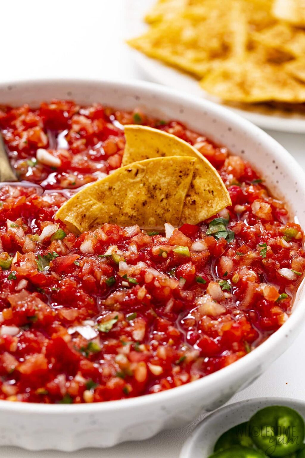 Homemade Salsa (5-Minute Recipe) - Wholesome Yum