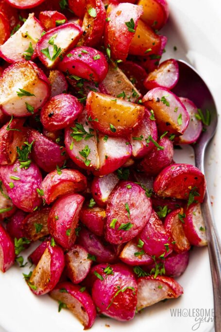 Roasted Radishes (Easy Recipe) - Wholesome Yum