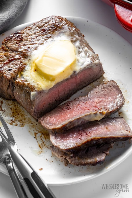 How To Cook Steak On The Stove - Wholesome Yum