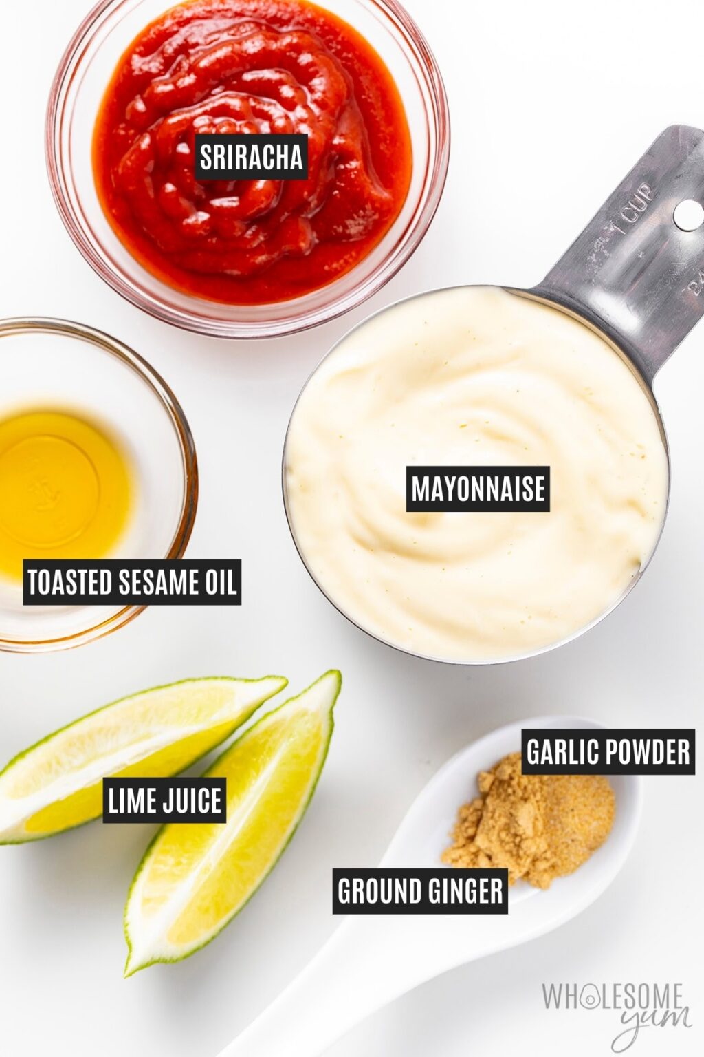 Spicy Mayo Recipe (5 Minutes) - Wholesome Yum
