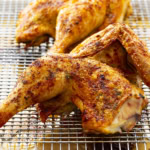 Roasted Half Chicken (Crispy, Juicy Recipe) - Wholesome Yum
