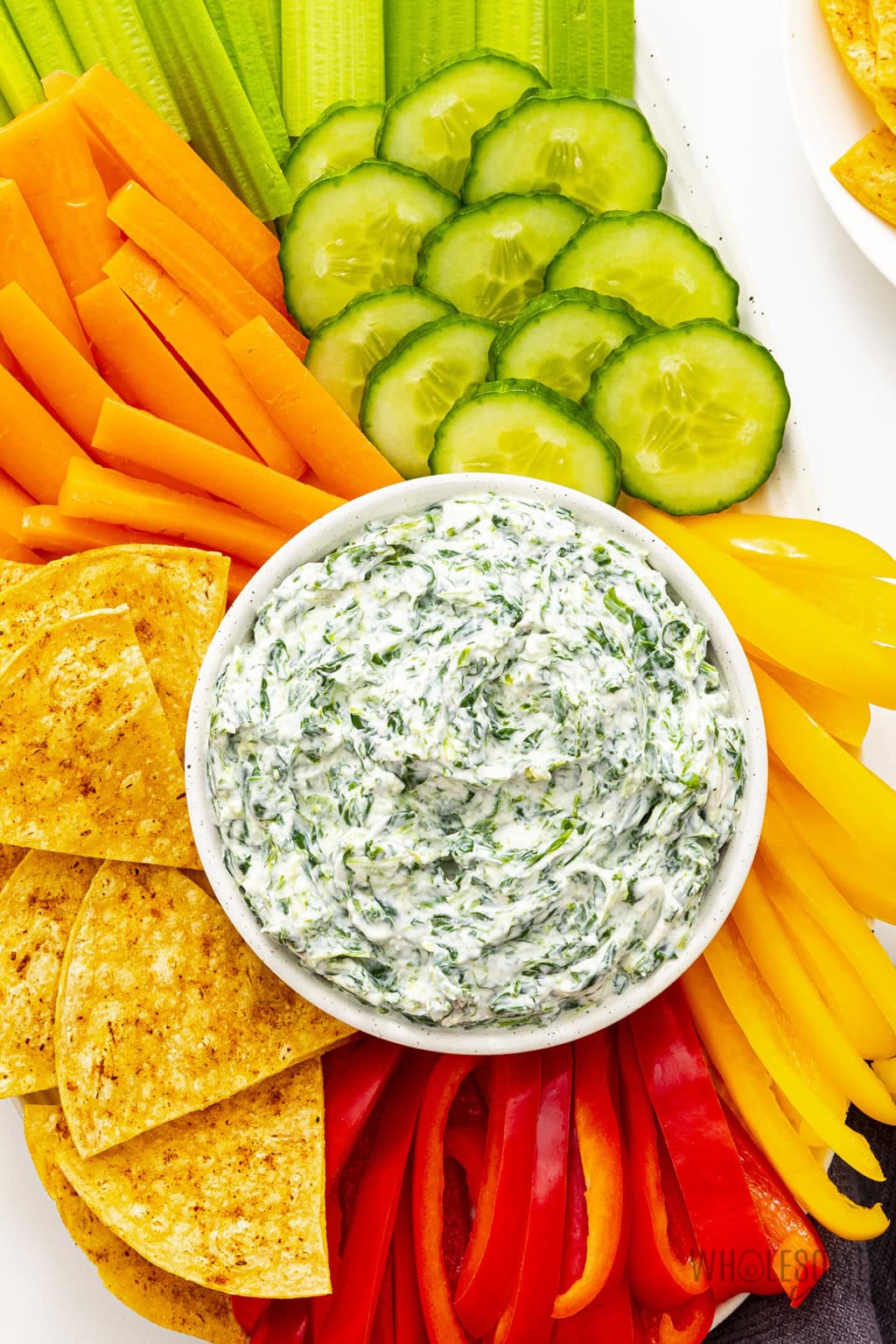 Cold Spinach Dip Recipe - Wholesome Yum