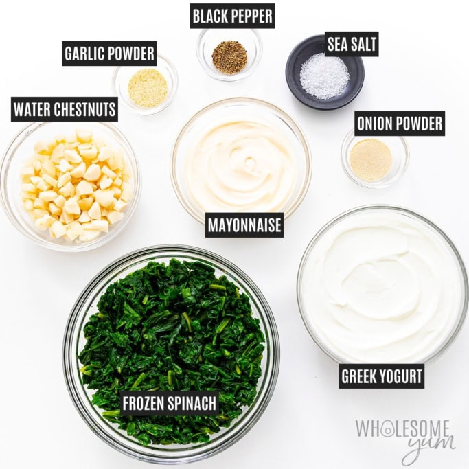 Cold Spinach Dip Recipe - Wholesome Yum