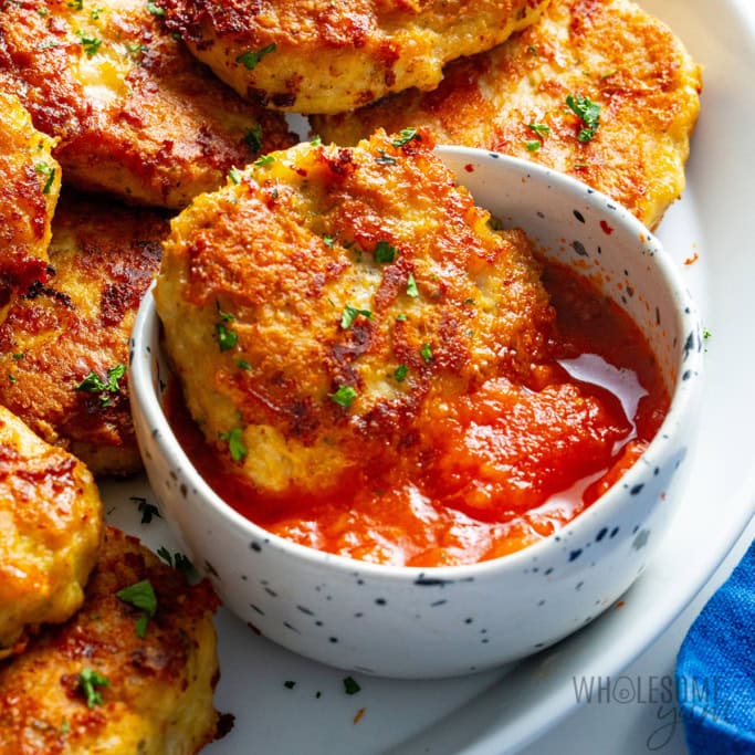 Chicken Patties (Crispy, Juicy Recipe) - Wholesome Yum
