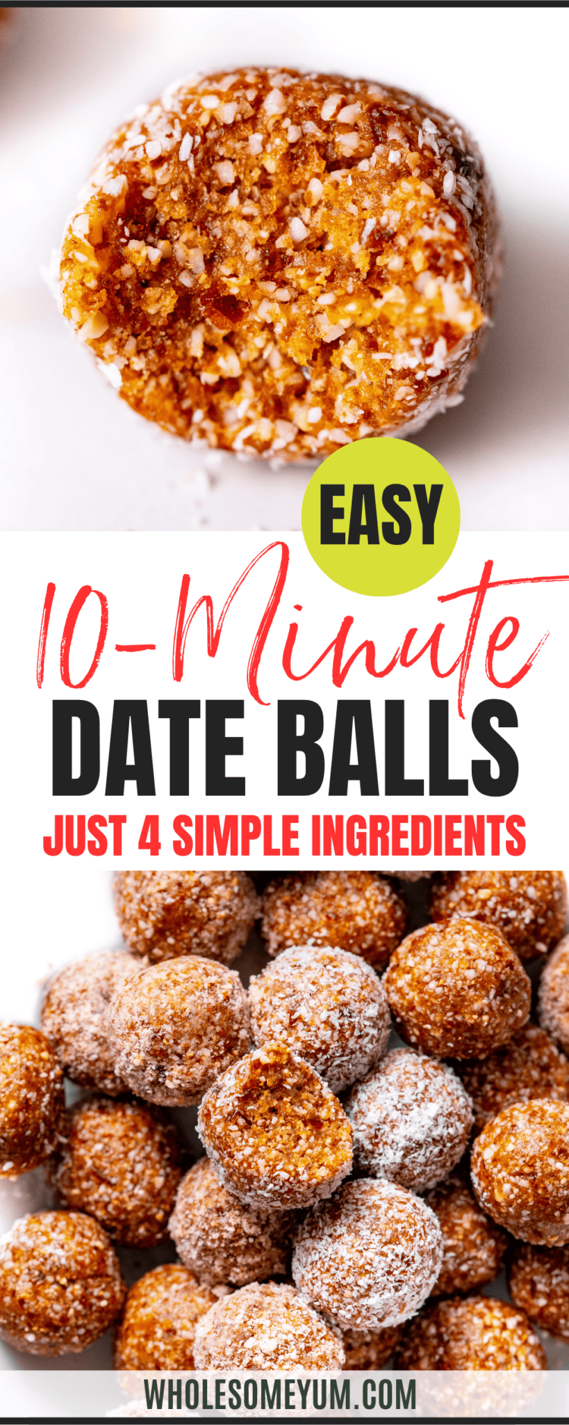 Date Balls - Wholesome Yum