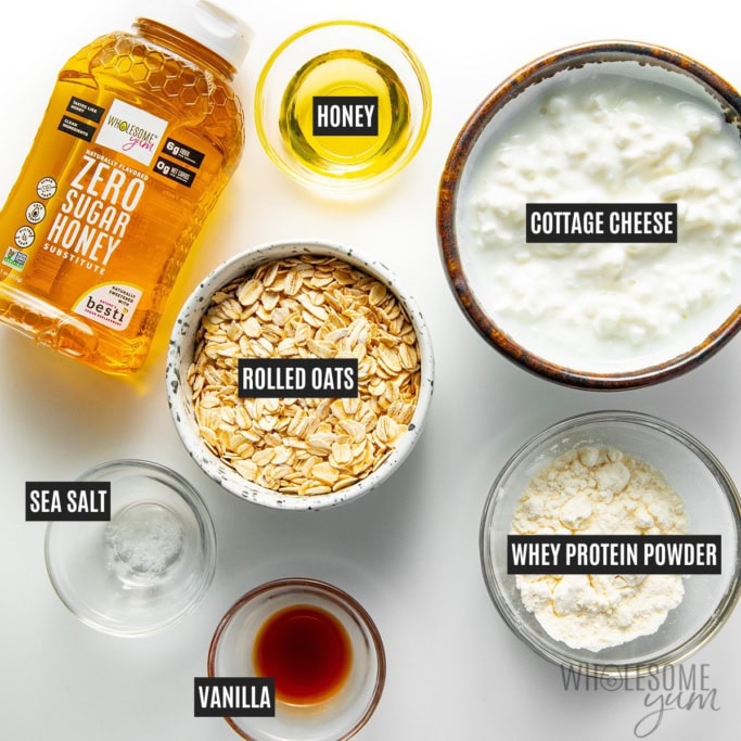 Protein Oatmeal (24g Protein!) - Wholesome Yum