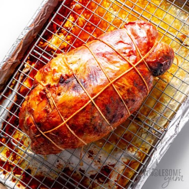 Turkey Roulade (Turkey Roll) - Wholesome Yum