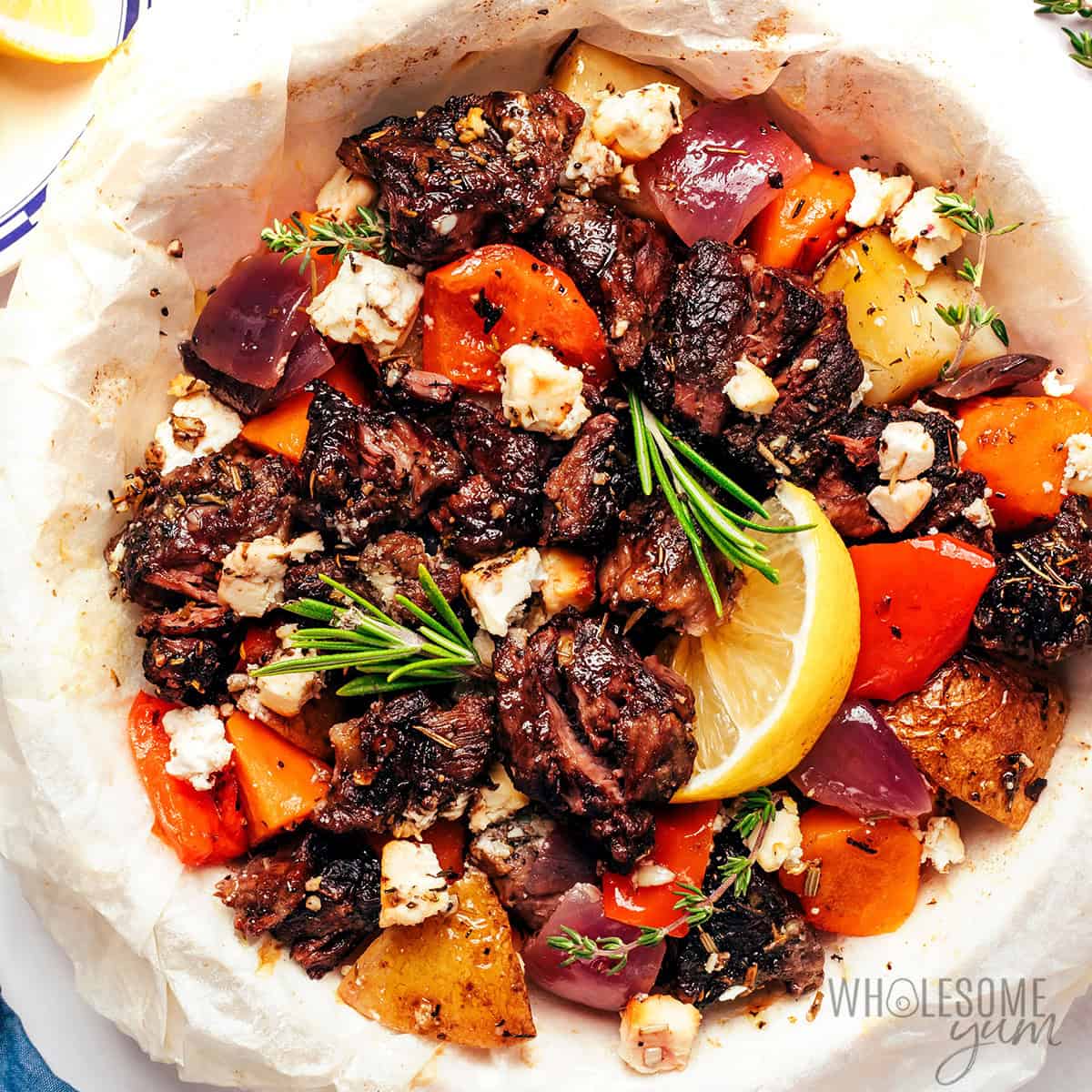 Kleftiko (Greek Lamb) - Wholesome Yum