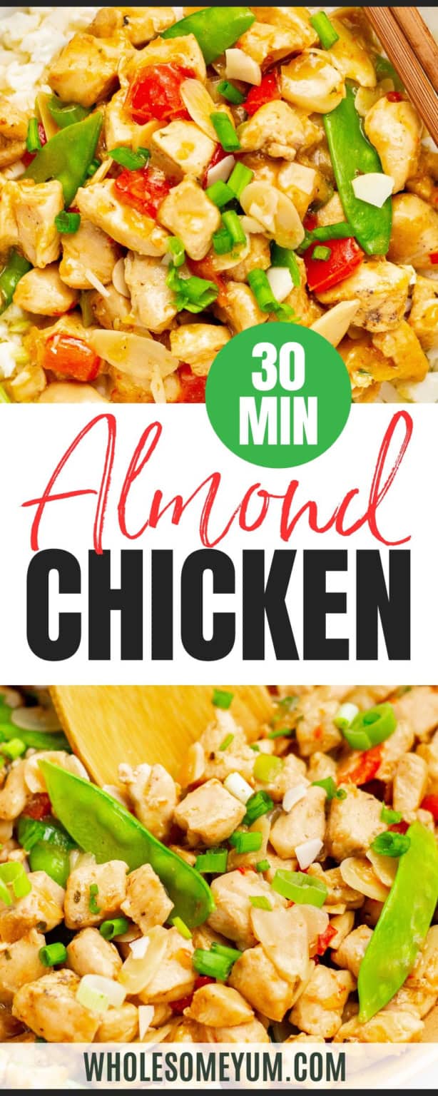 Almond Chicken - Wholesome Yum