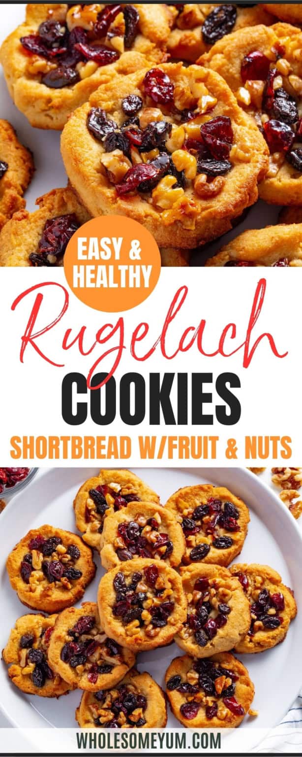 Rugelach Cookies - Wholesome Yum
