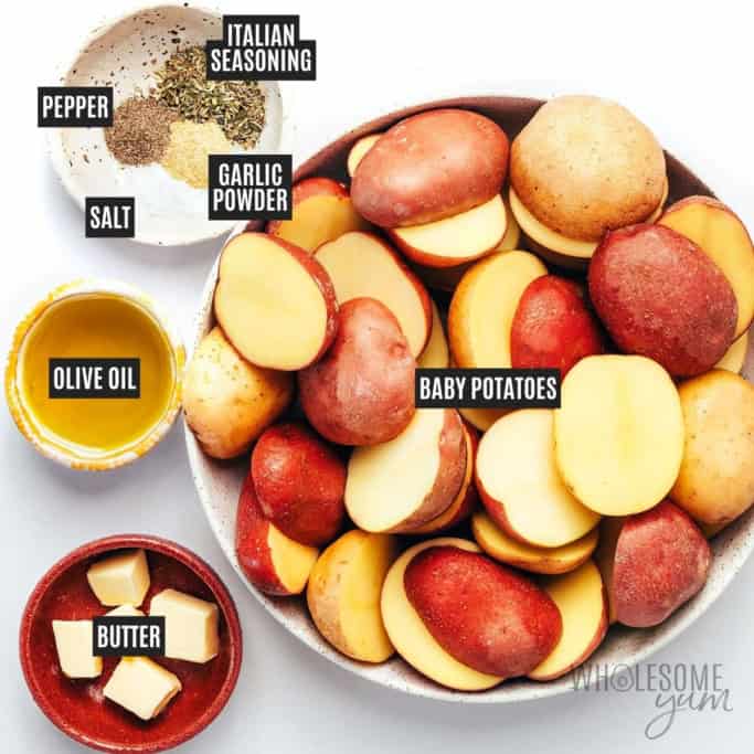 Grilled Potatoes (Crispy, Fluffy, No Boil) - Wholesome Yum